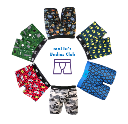 Underwear & Sock of the Month Club | moJJa's undies club